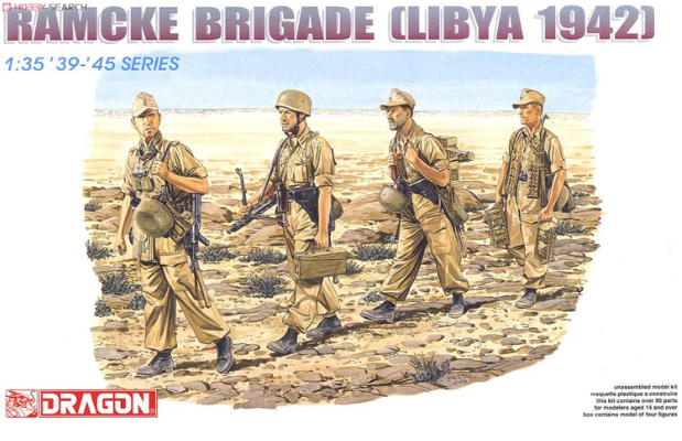 Dragon 6142 1/35 Ramcke Brigade (Libya 1942)