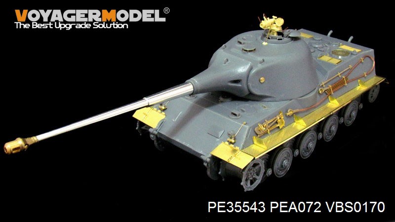 PE35543 WWII German Pz.Kpfw.VII lowe Super Heavy tank(For Amusing hobby ...