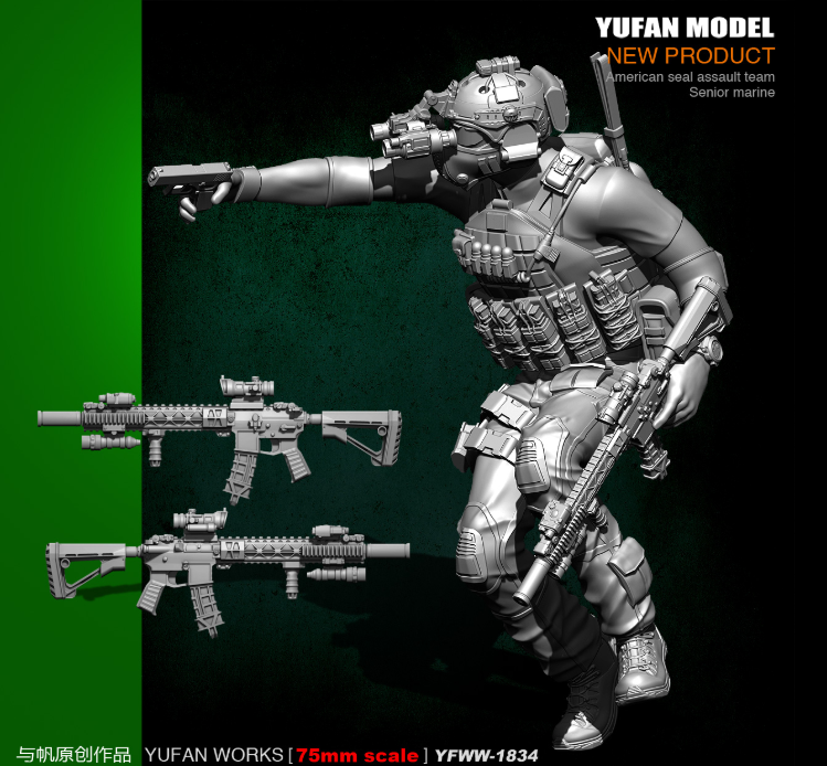 YUFAN Model 75mm YFWW-1834